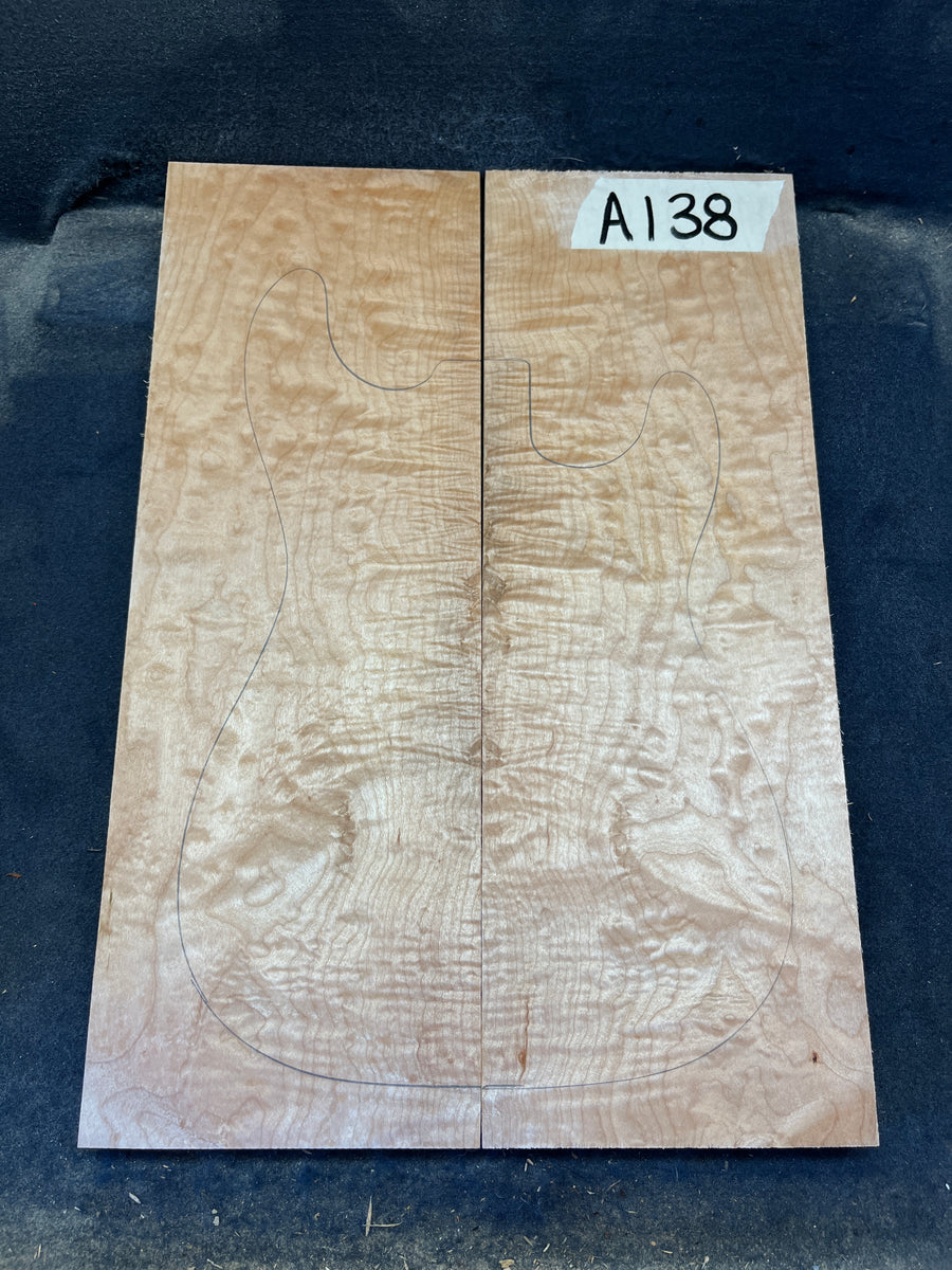 exotic figured maple carve-top – B4Specialtywood